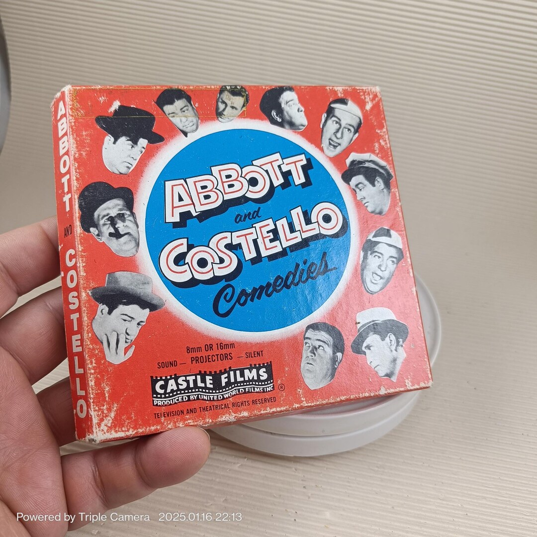 Vintage Abbott and Costello Comedies - 8MM Film From Home Collection ...