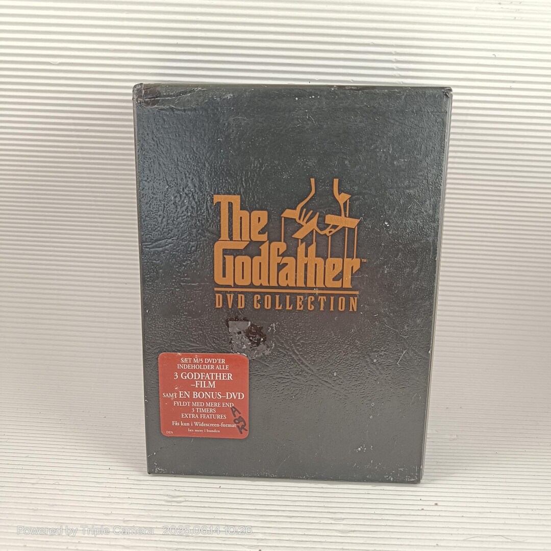 The Godfather DVD Collection DVD 2001 5-disc Set With Case, Pal 2 ...
