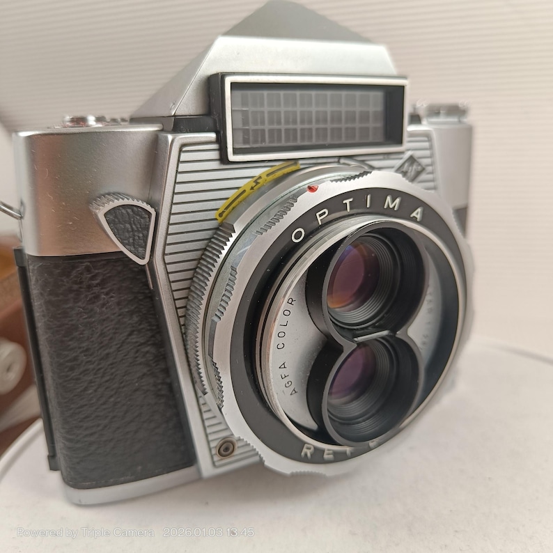 Vintage AGFA Optima Reflex Camera, Agfa Color-apotar 45mm Lens - Etsy ...