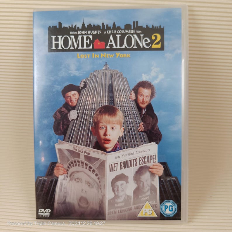Home Alone 2 DVD, Lost in New York, EU Region - Etsy