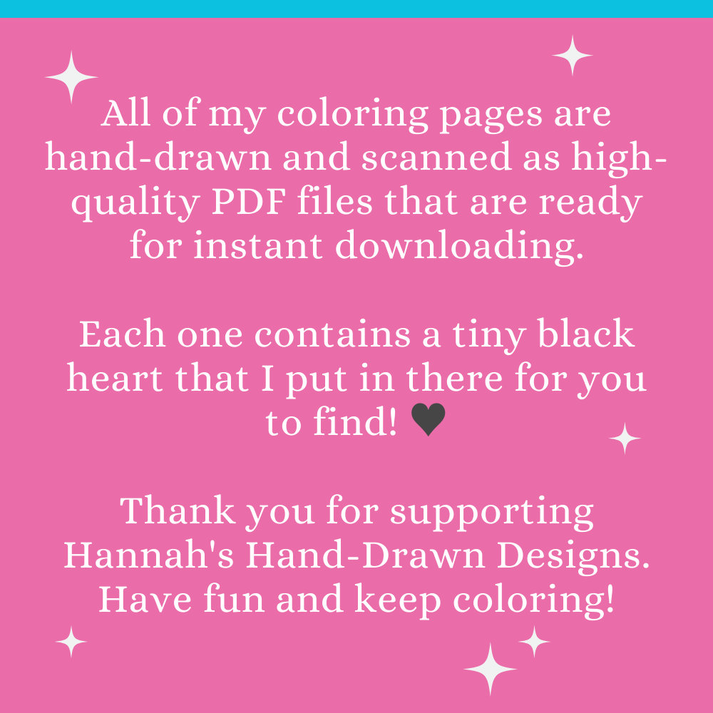 Super Mario Princesses Hand-drawn Coloring Page Bundle - Digital ...