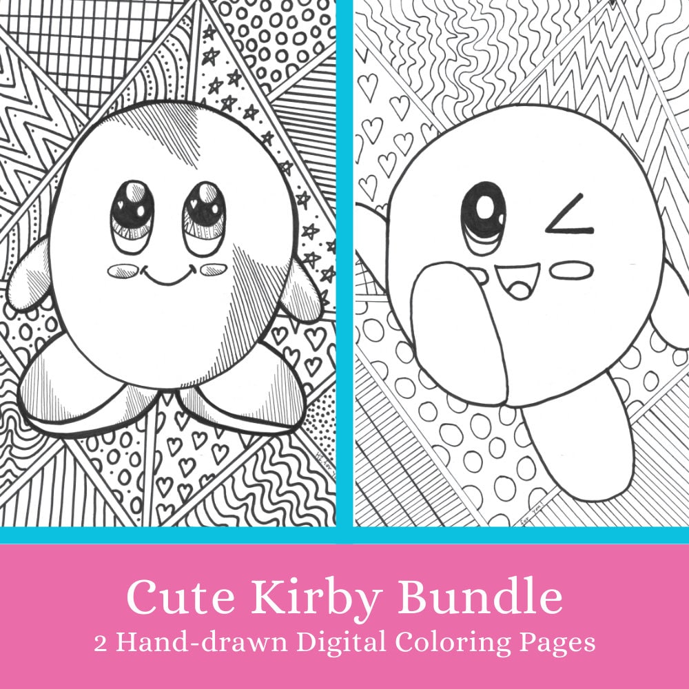 Kirby Printable Coloring Pages [2025]