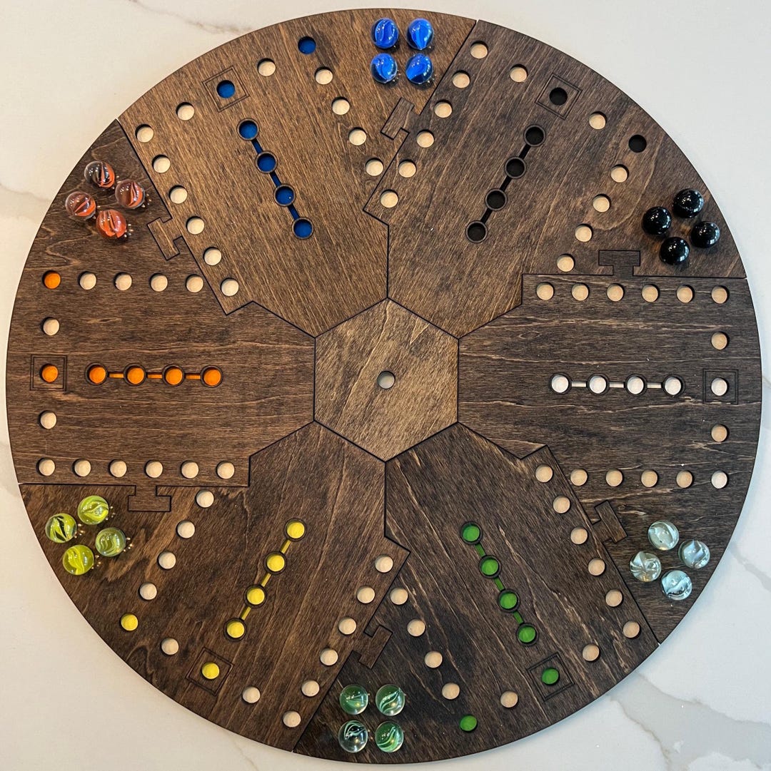 Aggravation Game Board Laser File With Optional Center - Travel ...