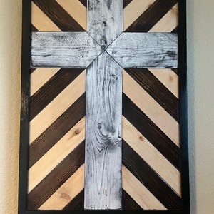 Rustic Cross Wall Art/decor - Etsy