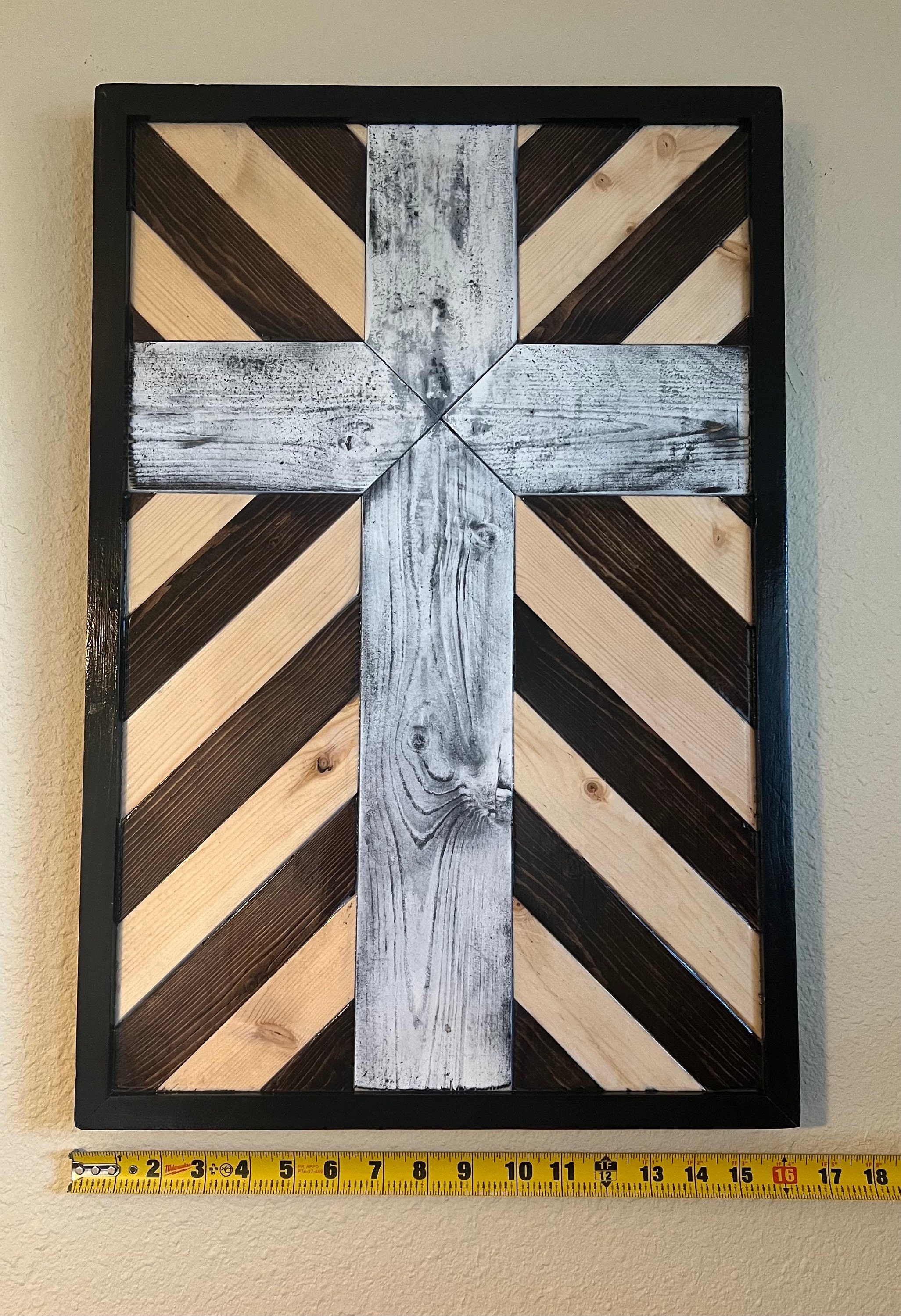 Rustic Cross Wall Art/decor - Etsy