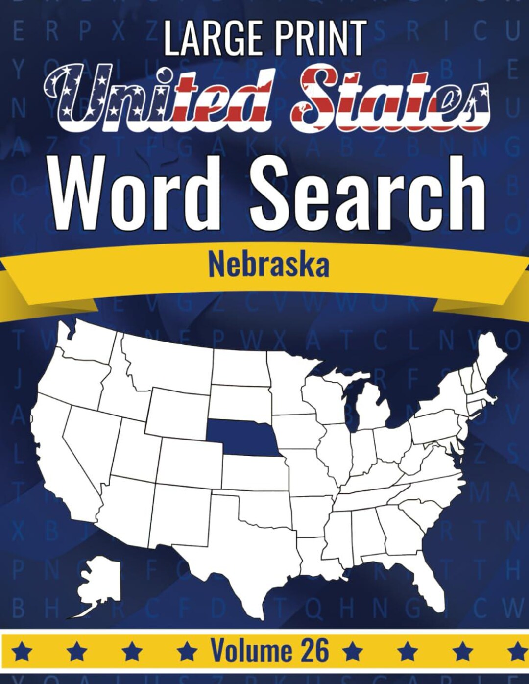 USA Word Search by State Puzzles: NEBRASKA Volume 26 - Large Print - Etsy