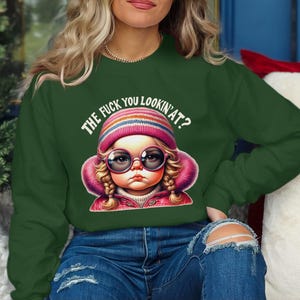 Funny Meme Sweatshirt, Sarcastic Quote Shirt, Trendy Retro Sweatshirt ...