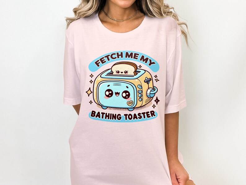 Fetch Me My Bathing Toaster Cute Kawaii Toaster Graphic Retro Toaster ...