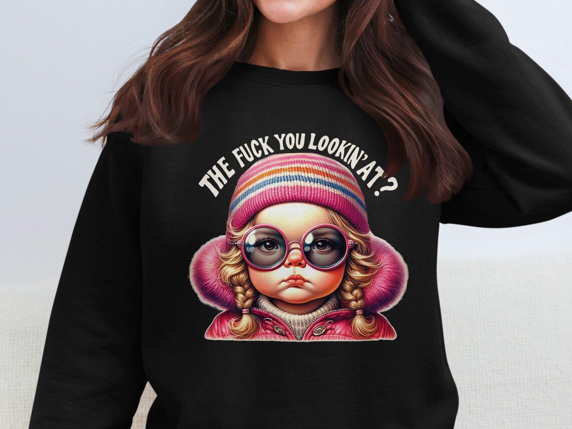 Funny Meme Sweatshirt, Sarcastic Quote Shirt, Trendy Retro Sweatshirt ...
