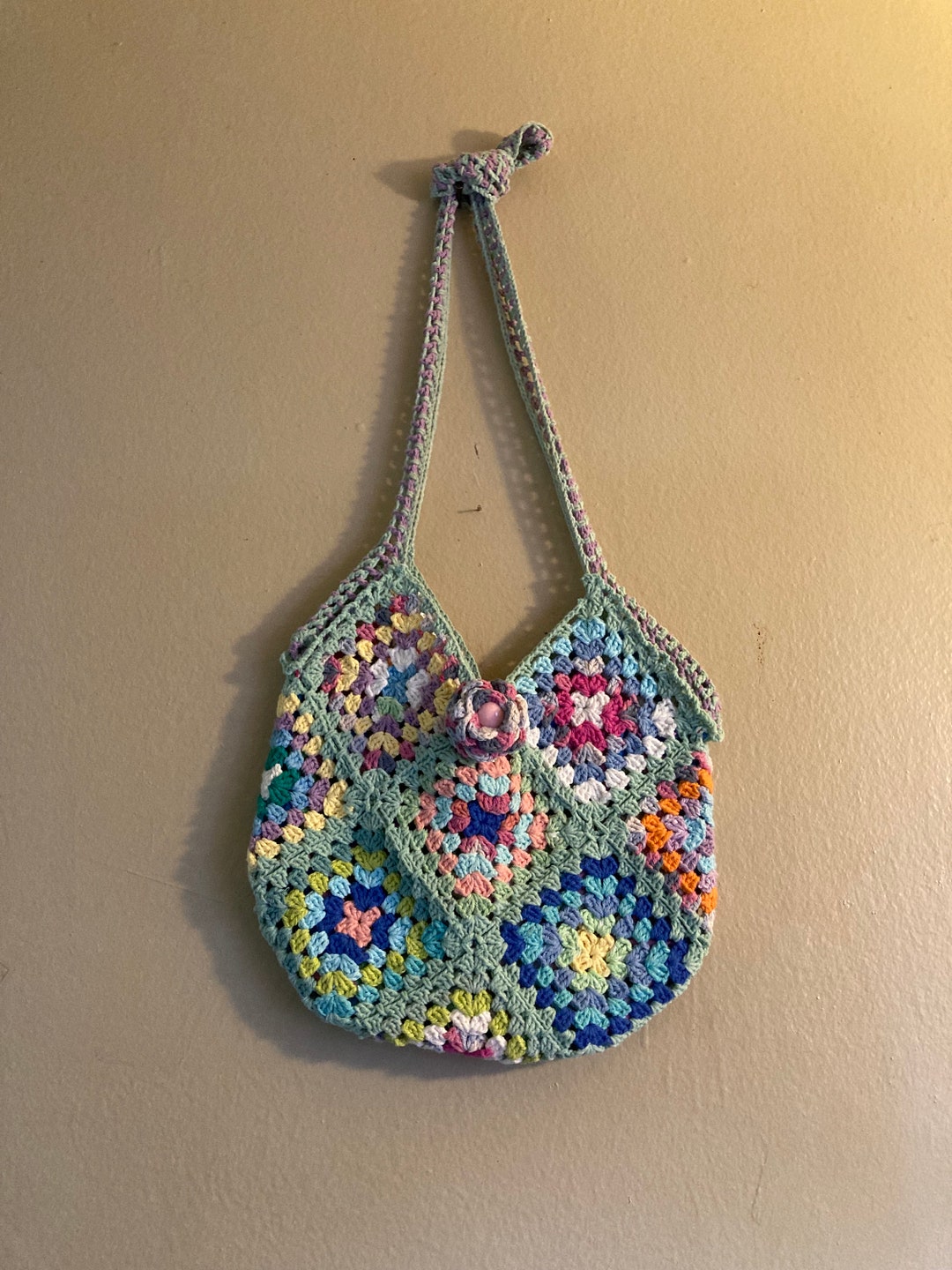 Crochet Jade Cotton Purse - Etsy