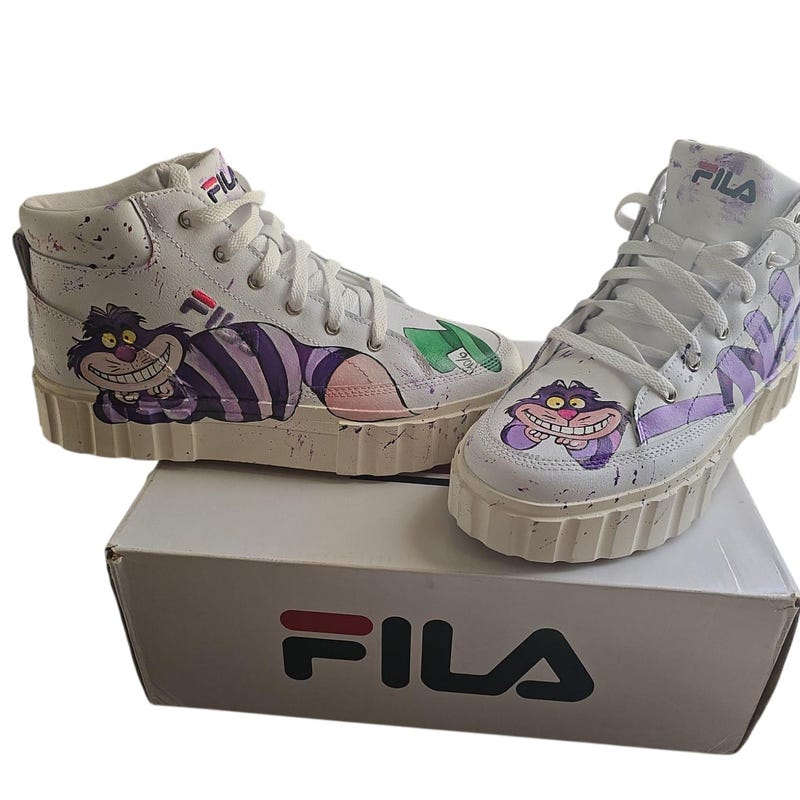 Custom Fila Shoes - Etsy