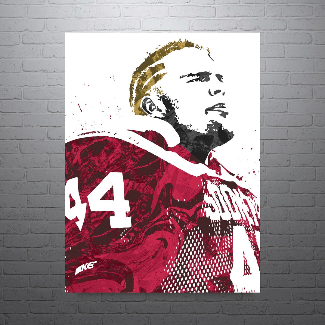 Brian Bosworth Oklahoma Sooners NCAA Art Poster-free US - Etsy
