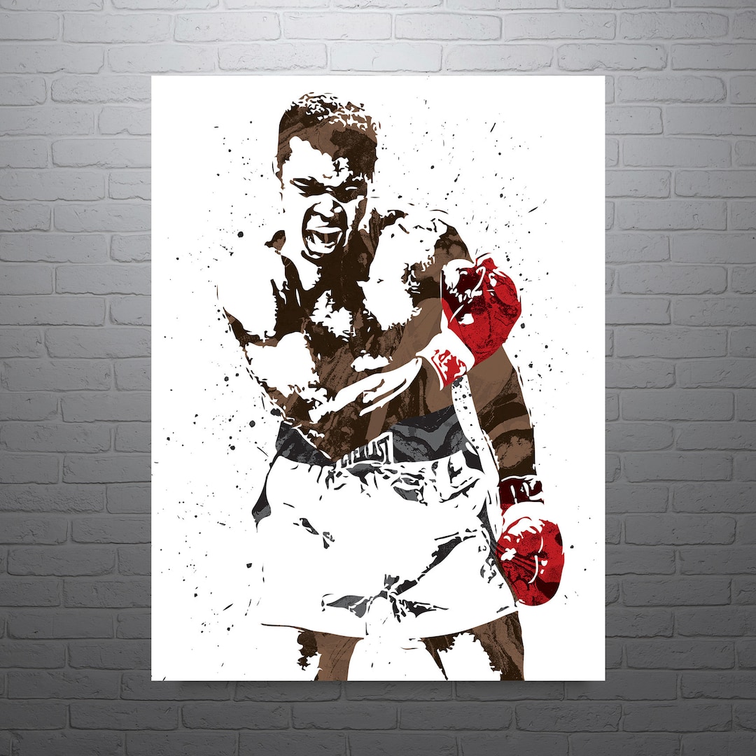 Muhammad Ali Boxing Art Poster-free US Shipping - Etsy