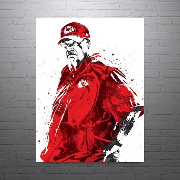 Andy Reid Svg - Etsy