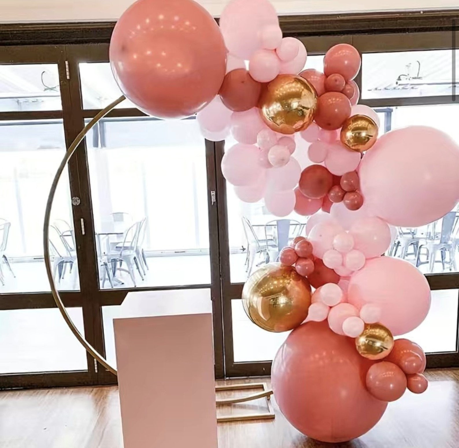 106 Pcs Pink Macaroon Barbie Pink Balloon Garland Arch Kit for Hen ...