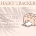 Habit Tracker Printable Planner, Girly Pink Routine Checklist Journal ...