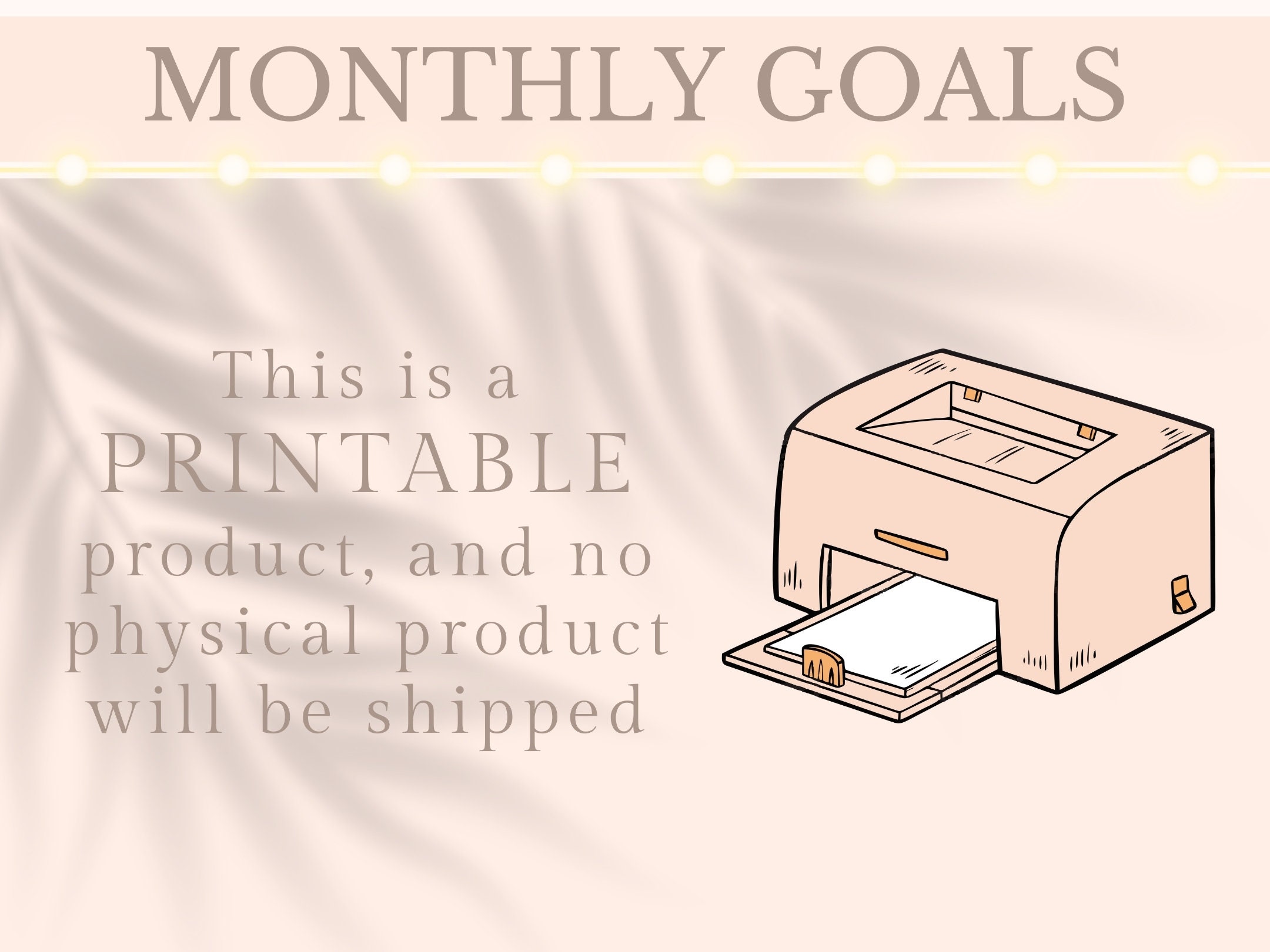 Monthly Goal Setting Printable Planner, Pink Productivity to Do List ...