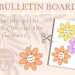 Bulletin Board Kit Printable Personalized Flower Display Classroom ...