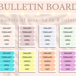 Birthday Bulletin Board Display Printable Back to School Kit Teacher ...