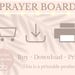 Prayer Board Kit Printable Strawberry Bulletin Board Kit Christian ...