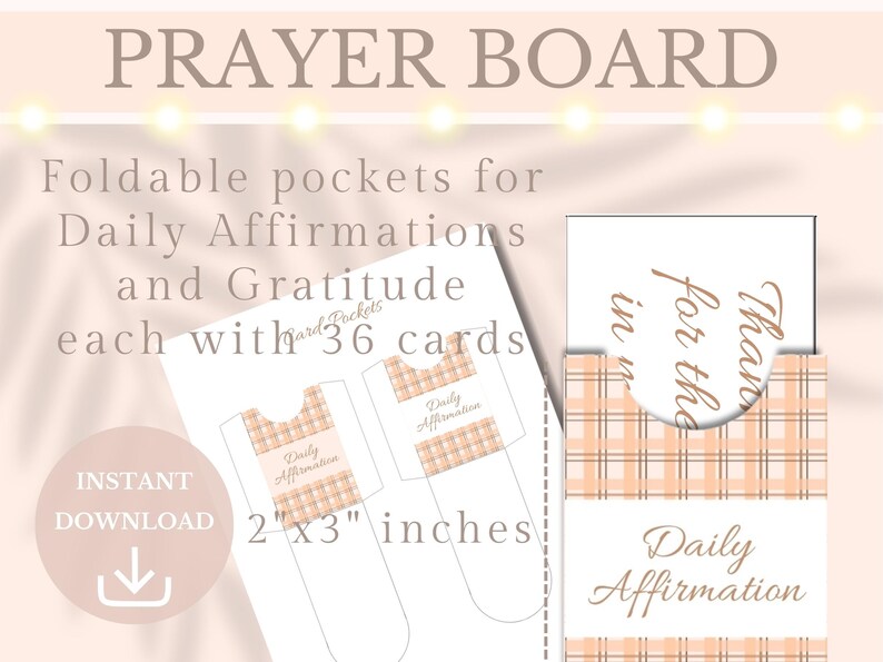 Fall Prayer Board Kit Printable Bulletin Board Kit Tartan Pattern ...