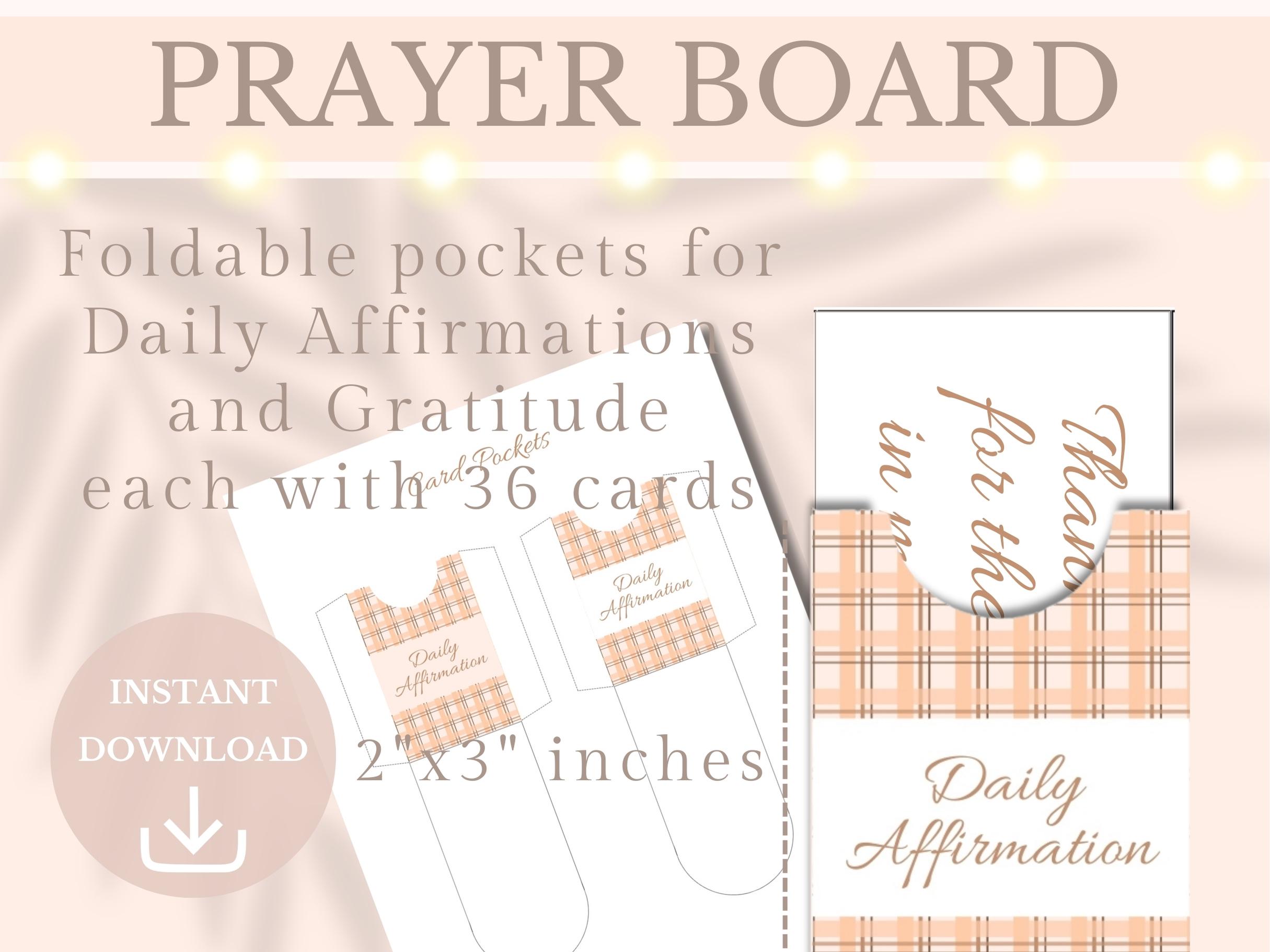 Fall Prayer Board Kit Printable Bulletin Board Kit Tartan Pattern ...