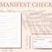 Manifestation Check Printable Law of Attraction Money Check Vision ...