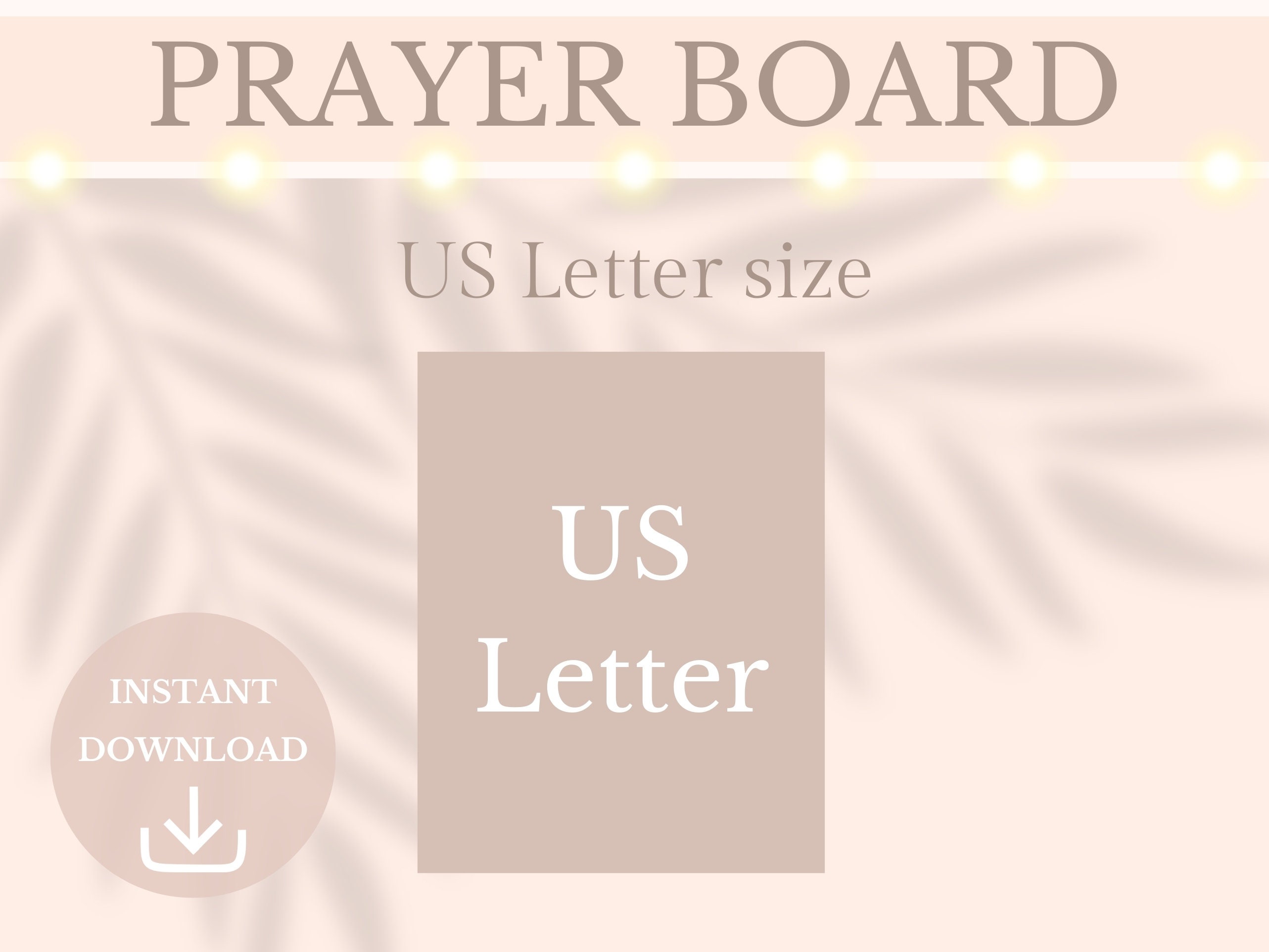 Prayer Board Kit Printable Christian DIY Collage Bible Study Gratitude ...