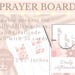 Prayer Board Kit Printable Flower Bulletin Board Kit Christian Prayer ...