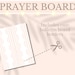 Prayer Board Kit Printable Christian Prayer Board Bulletin Board Kit ...