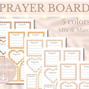 Fall Prayer Board Kit Printable Bulletin Board Kit Tartan Pattern ...