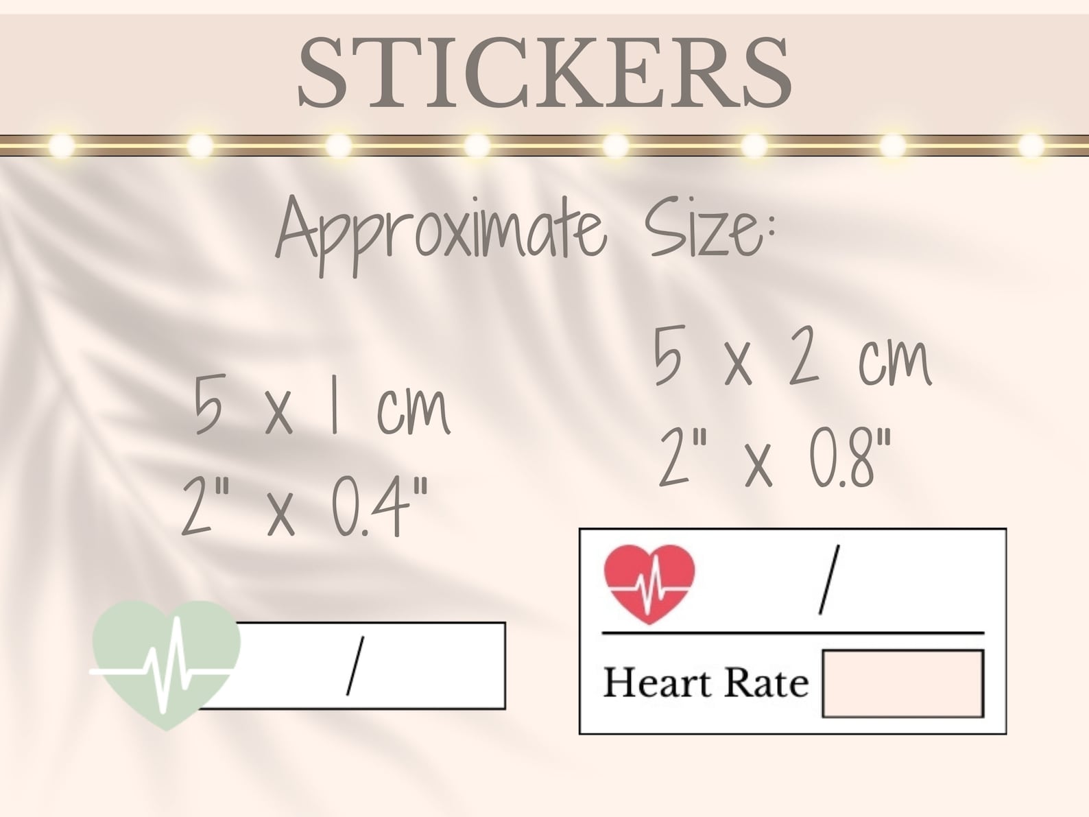 Blood Pressure Printable Stickers Heart Rate Tracker Hypertension ...