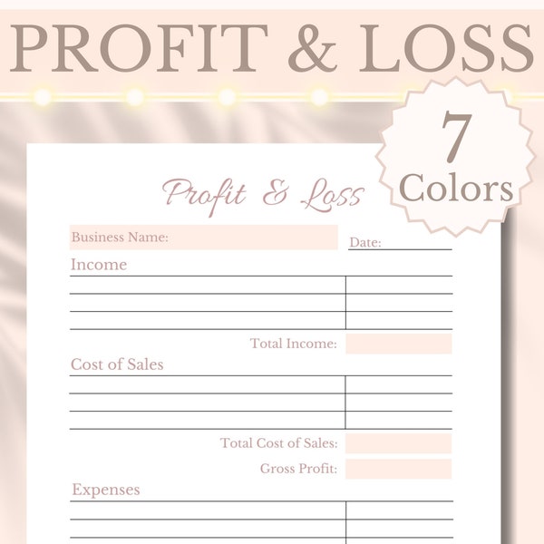 Cash Register Log Printable Cashier Shop Closing Drawer Till Balance ...