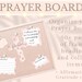 Prayer Board Kit Printable Flower Bulletin Board Kit Christian Prayer ...