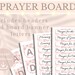 Prayer Board Kit Printable Flower Bulletin Board Kit Christian Prayer ...