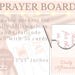 Prayer Board Kit Printable Christian Prayer Board Bulletin Board Kit ...