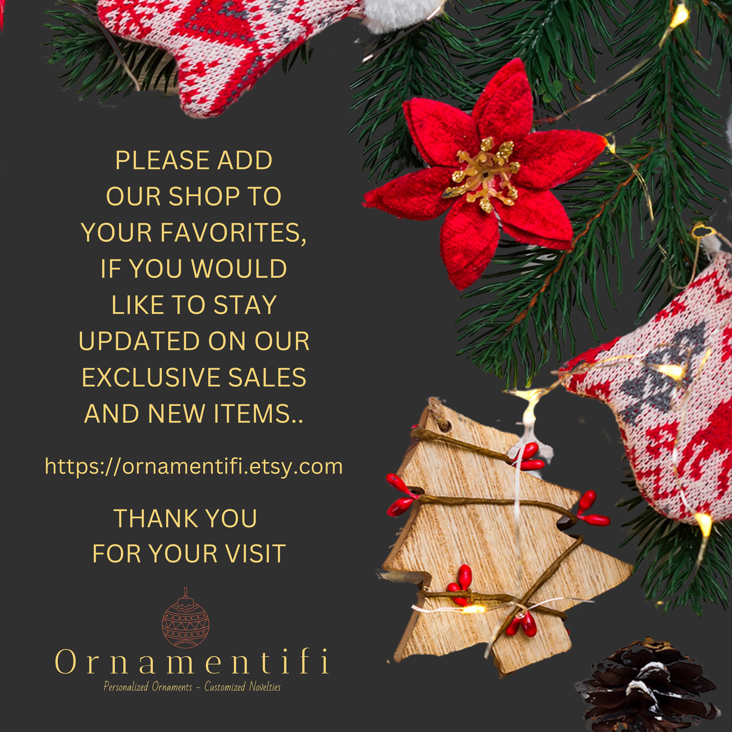 Mistletoe Christmas Ornaments, Christmas Ornament, Hanging Misplaced ...