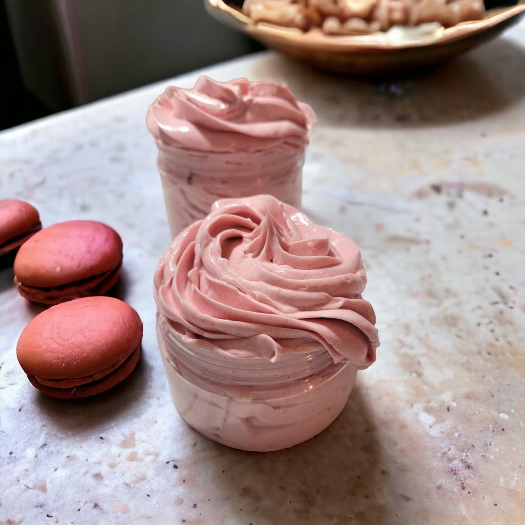 Marshmallow Macaron Body Butter: Handmade Moisturiser With Shea Butter ...