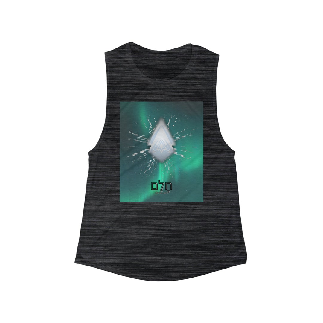 Women's Flowy Scoop Muscle Tank Chalam - Etsy