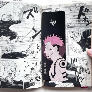 Sukuna & Yuji Bookmark: Jujutsu Kaisen Anime Gift - Etsy UK