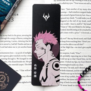 Sukuna - Yuji Bookmark: Jujutsu Kaisen Anime Gift - Etsy UK