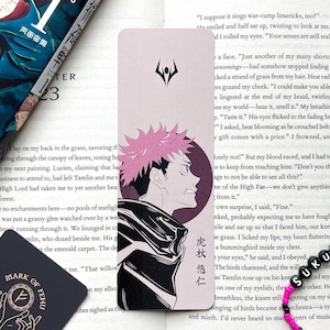 Sukuna & Yuji Bookmark: Jujutsu Kaisen Anime Gift - Etsy UK