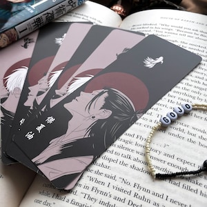 Geto Gojo Bookmark Jujutsu Kaisen Themed Bookmark Japanese Bookmark ...