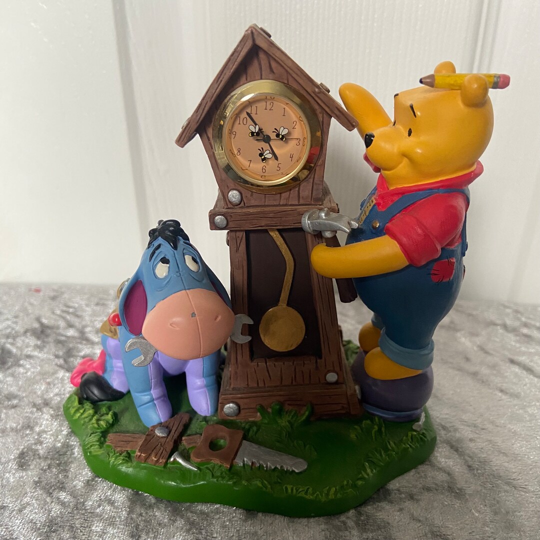 Vintage Winnie the Pooh 2000s Clock Tower Ornament - Etsy