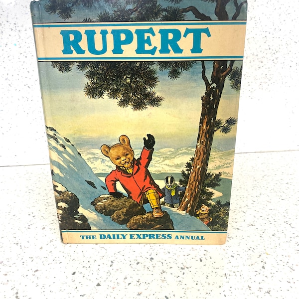 Rupert the Bear - Etsy