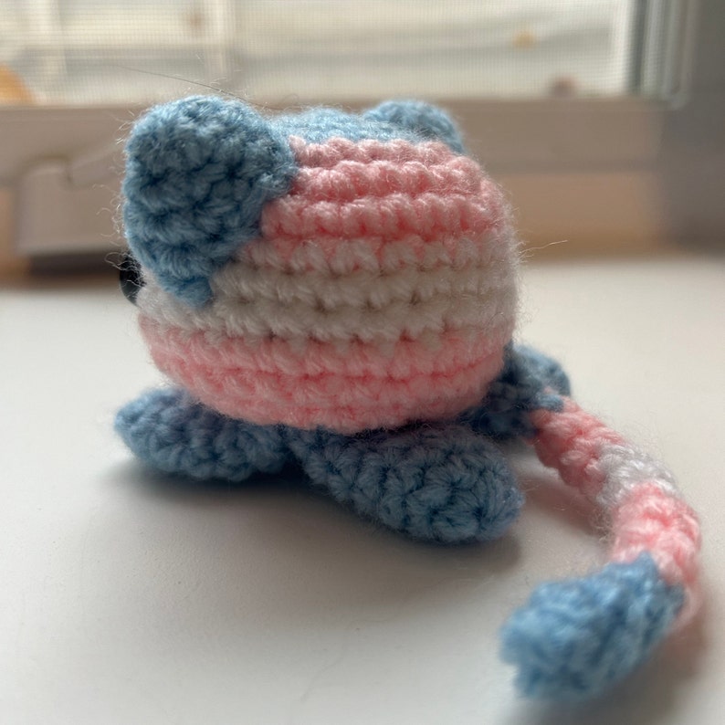 Amigurumi Trans Flag Cat Crochet Pattern - Etsy