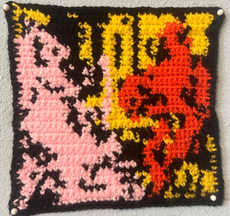 Custom Album Cover Crocheted Tapestry - Etsy