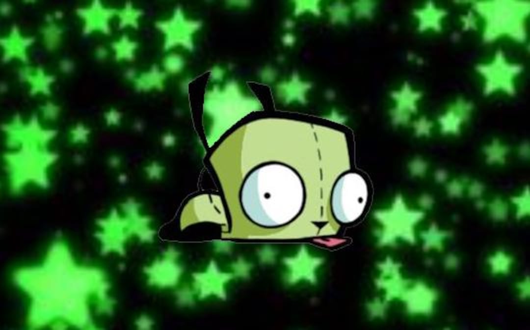 GIR INVADER ZIM Vinyl Kiss-cut Stickers - Etsy