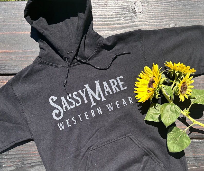 Sassy Mare Western Wear Hoodie - Etsy