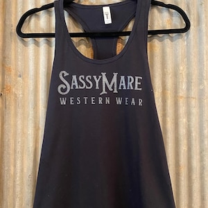 Sassy Mare Western Wear Women's Tank Top - Etsy